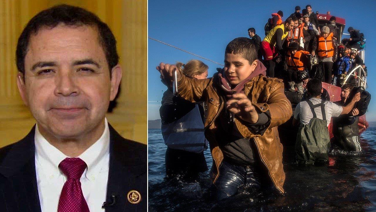 Cuellar: Syrian refugees entering through southern border | Fox News Video Cuellar: Syrian refugees entering through southern border | Fox News Video