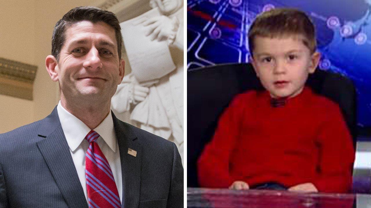 house-speaker-ryan-invites-4-year-old-boy-to-sotu-address-fox-news-video