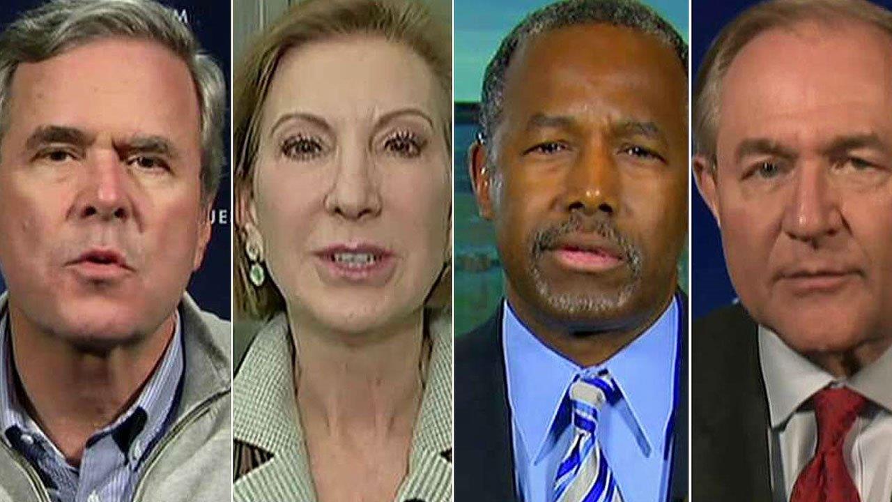 Final pitches before NH by Bush, Fiorina, Carson and Gilmore | Fox News ... Final pitches before NH by Bush, Fiorina, Carson and Gilmore | Fox News ...