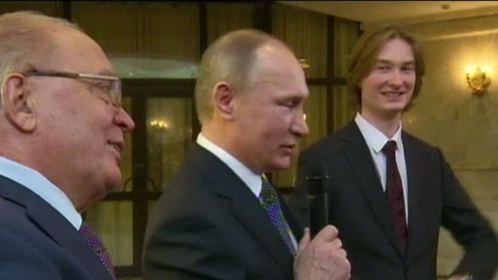 Putin sings! Russian president unveils surprising talent | Fox News Video Putin sings! Russian president unveils surprising talent | Fox News Video
