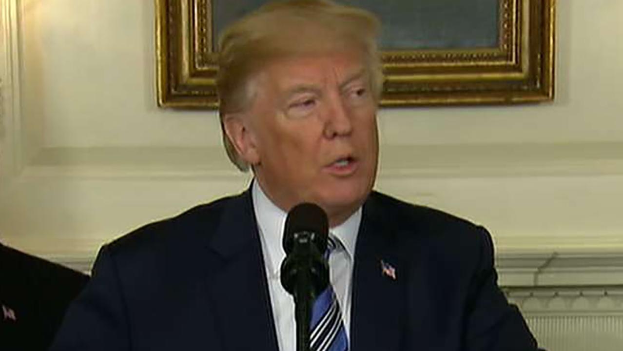 President Trump Signs Government Spending Bill Fox News Video