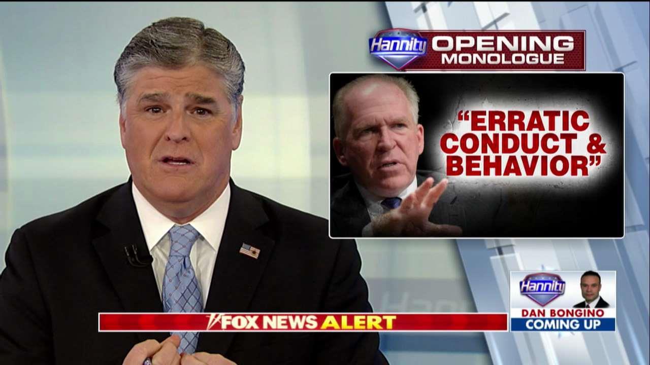 Hannity Dares Brennan To Follow Through On Lawsuit Threat Against Trump
