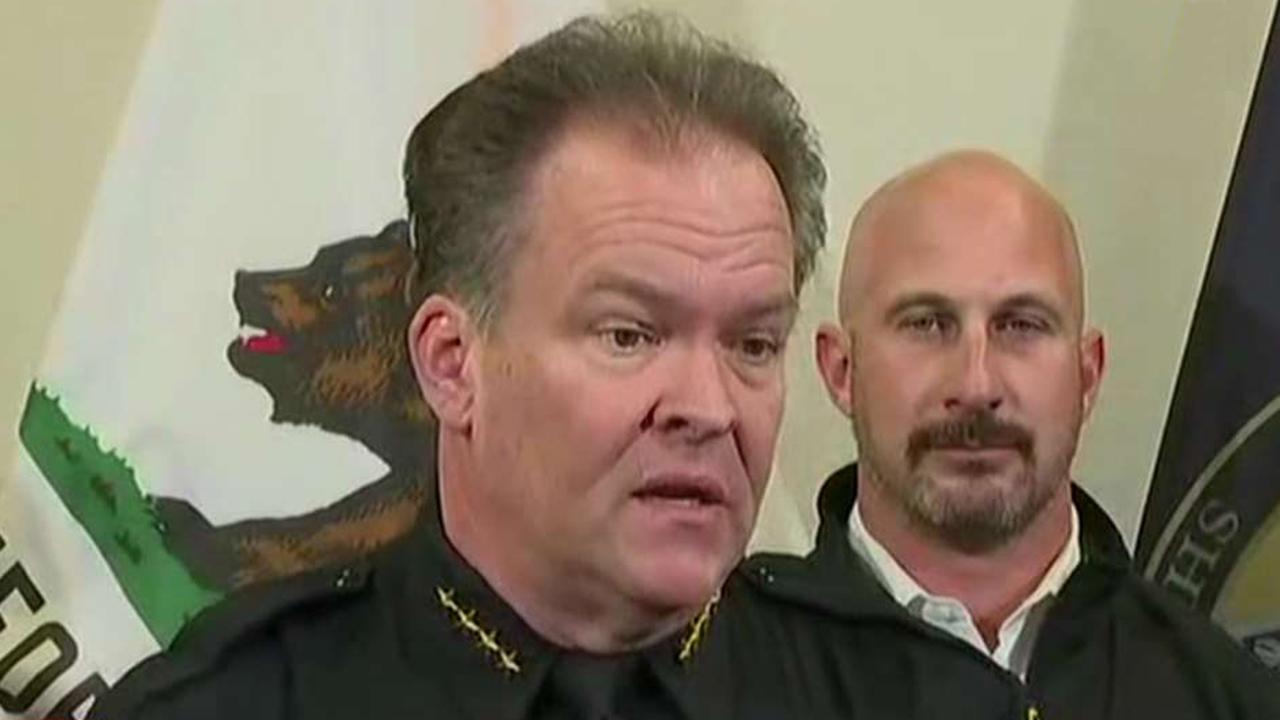 Authorities Hold News Conference On Arrest Of Suspected Illegal