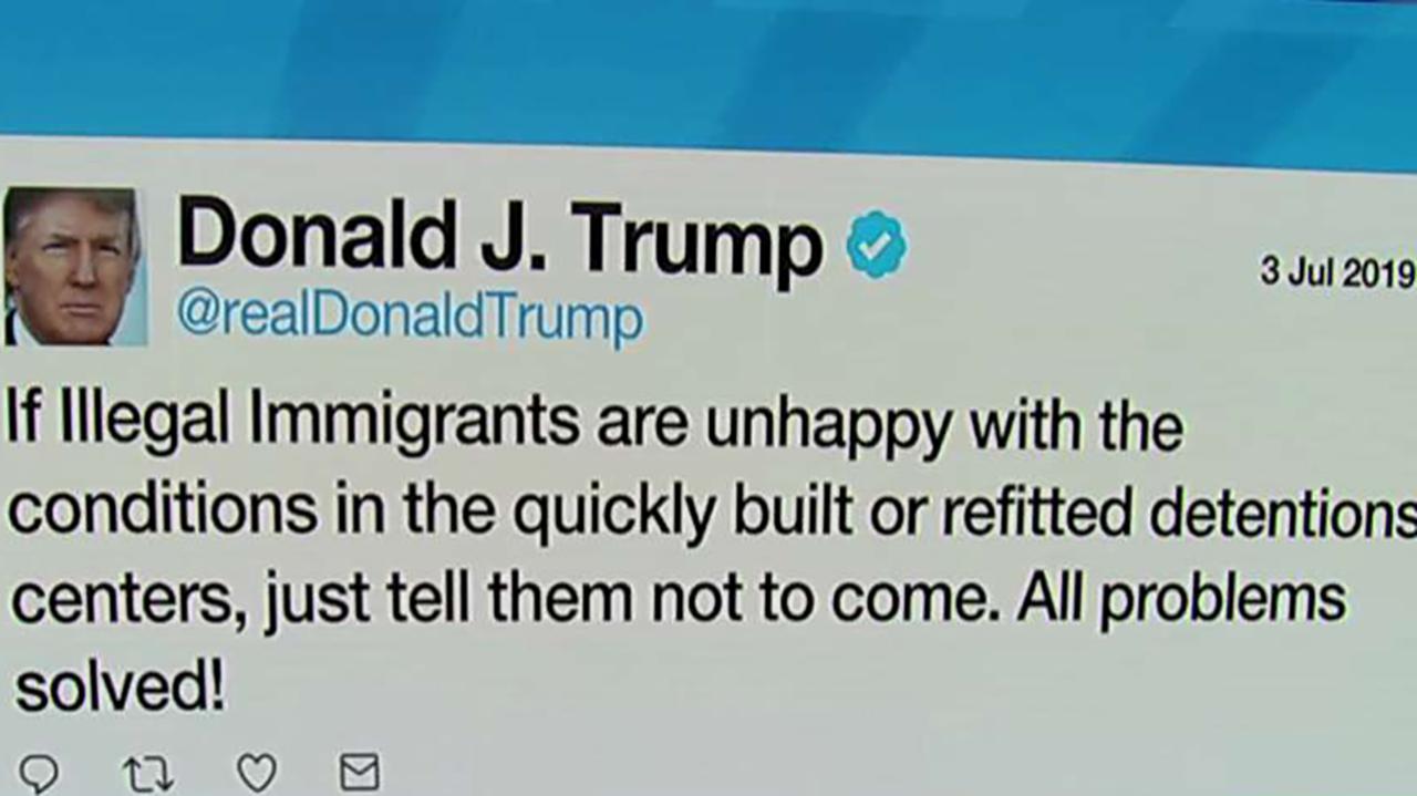 Trump Tweets That Migrants Unhappy With Us Detention Centers Can Stay