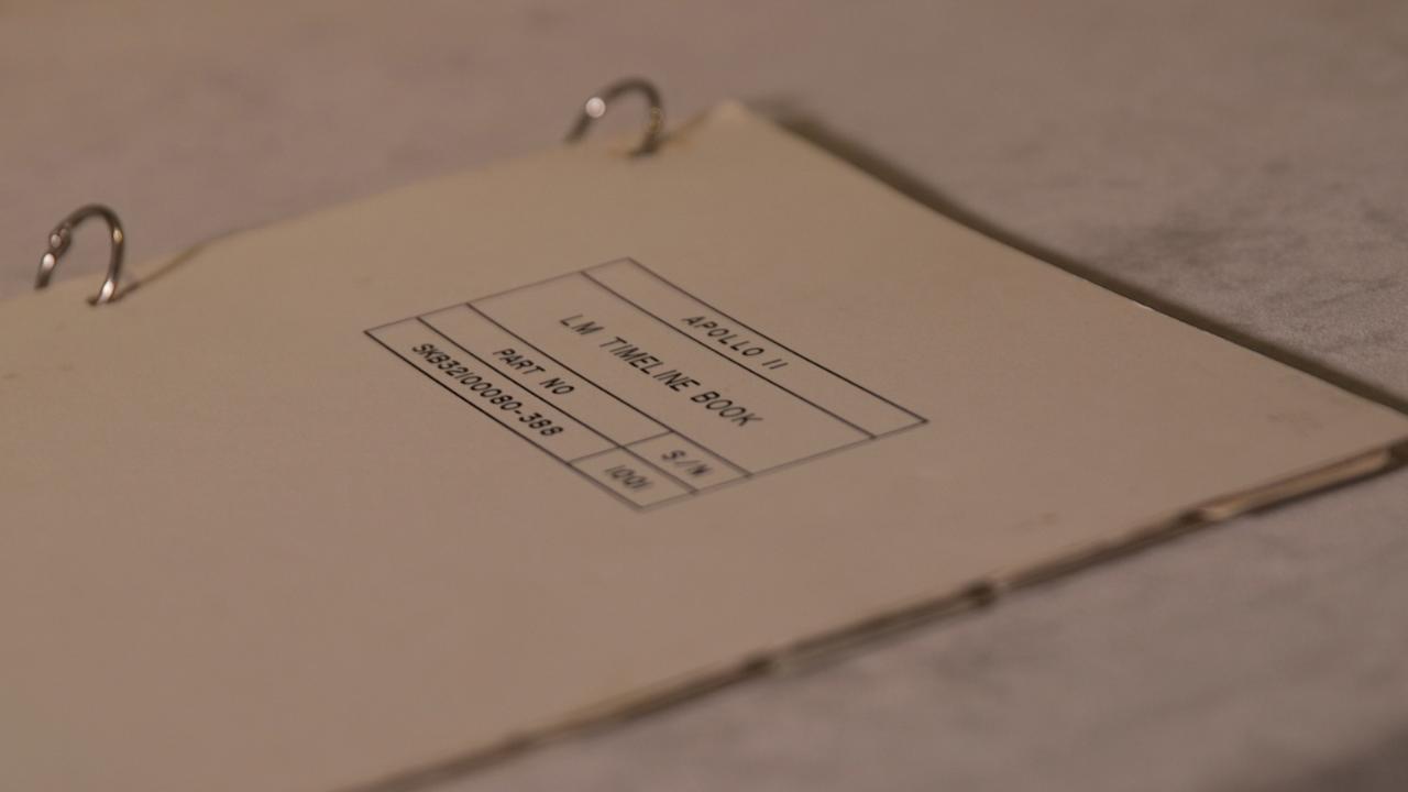 Apollo 11 Lunar Module Timeline Book Up For Auction Fox News Video