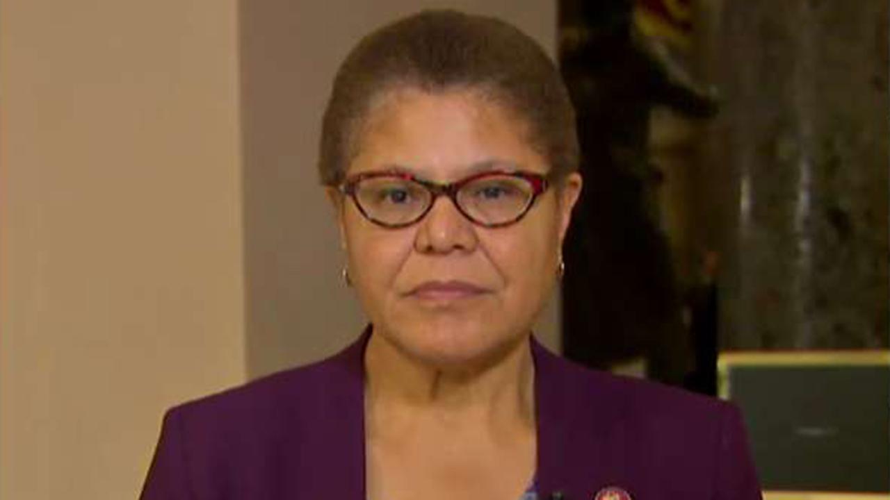Rep Karen Bass On The First Public Impeachment Inquiry Hearing Fox