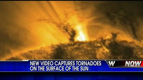 New Video Captures Tornadoes on the Surface of the Sun | Fox News Video