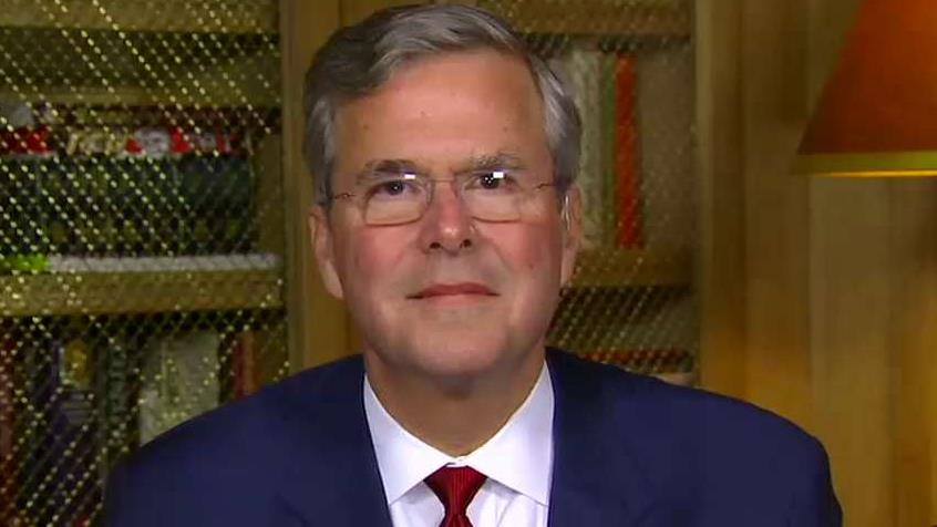 Jeb blasts Trump for not being a serious candidate | Fox News