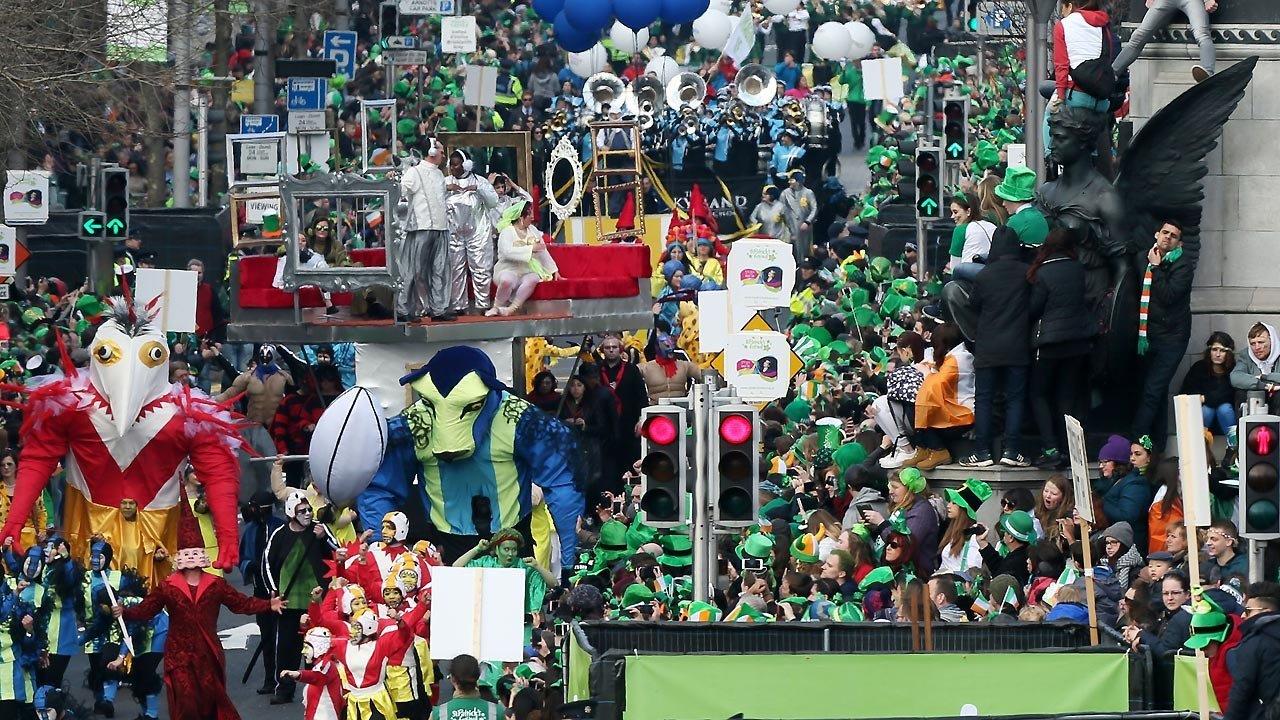 Record crowds for Dublin's annual St. Patrick's Day parade | Fox News Video