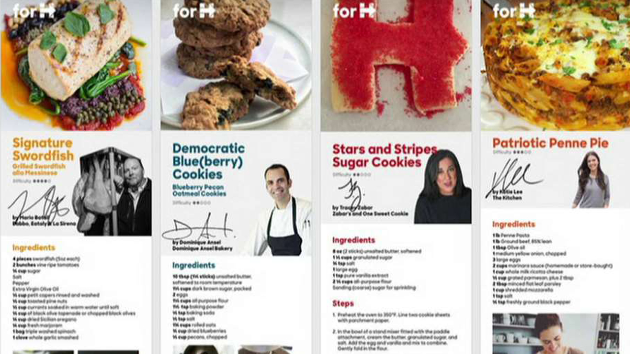 Clinton invites chefs to endorse her with recipes | Fox News Video