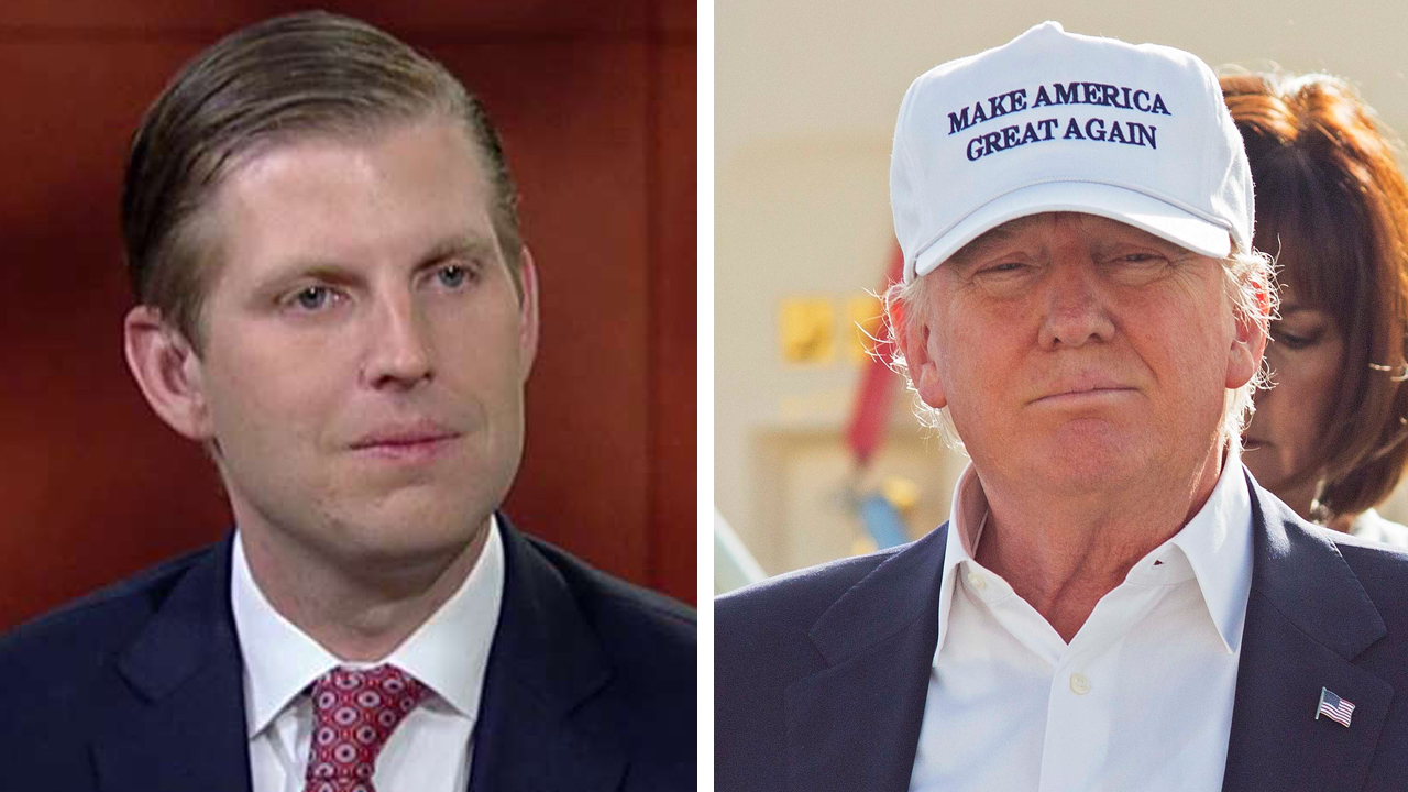 Eric Trump: When there is an issue my father is there | Fox News Video