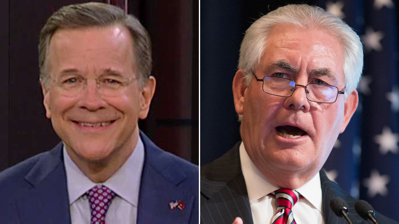 David Asman: Tillerson is an 'absolutely brilliant choice' | Fox News Video