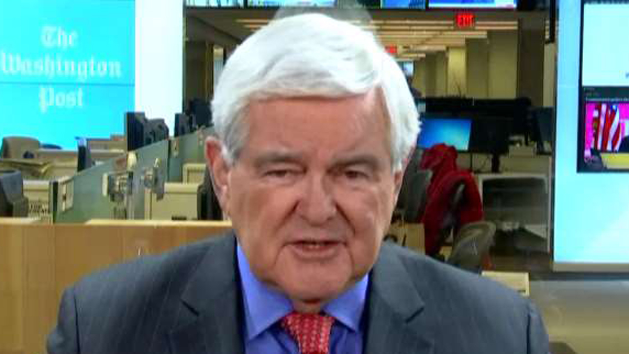 Gingrich talks the Clinton teams crusade against the FBI | Fox News Video