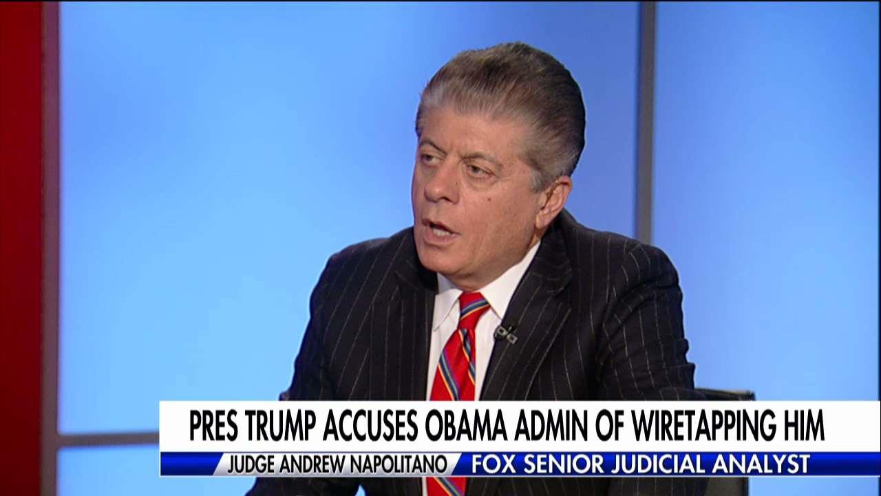 Judge Nap on Trump's wiretap claims | Fox News Video