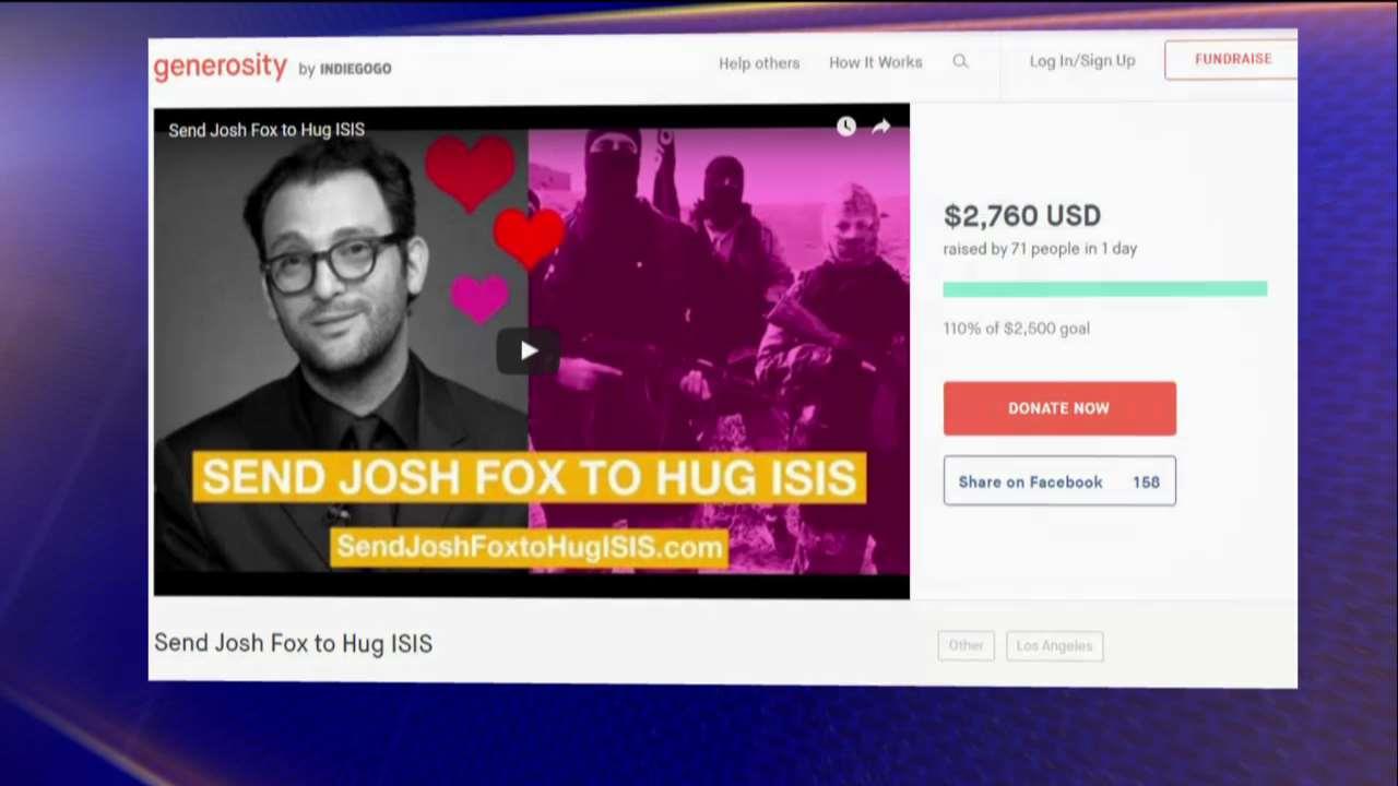 'Hug ISIS': Liberal filmmaker challenged to back up words | Fox News Video