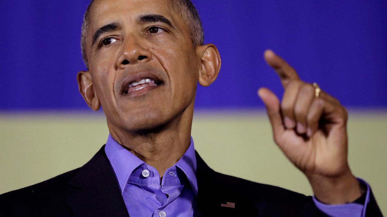 Obama rails against ‘politics of division’ as he returns to campaign ...