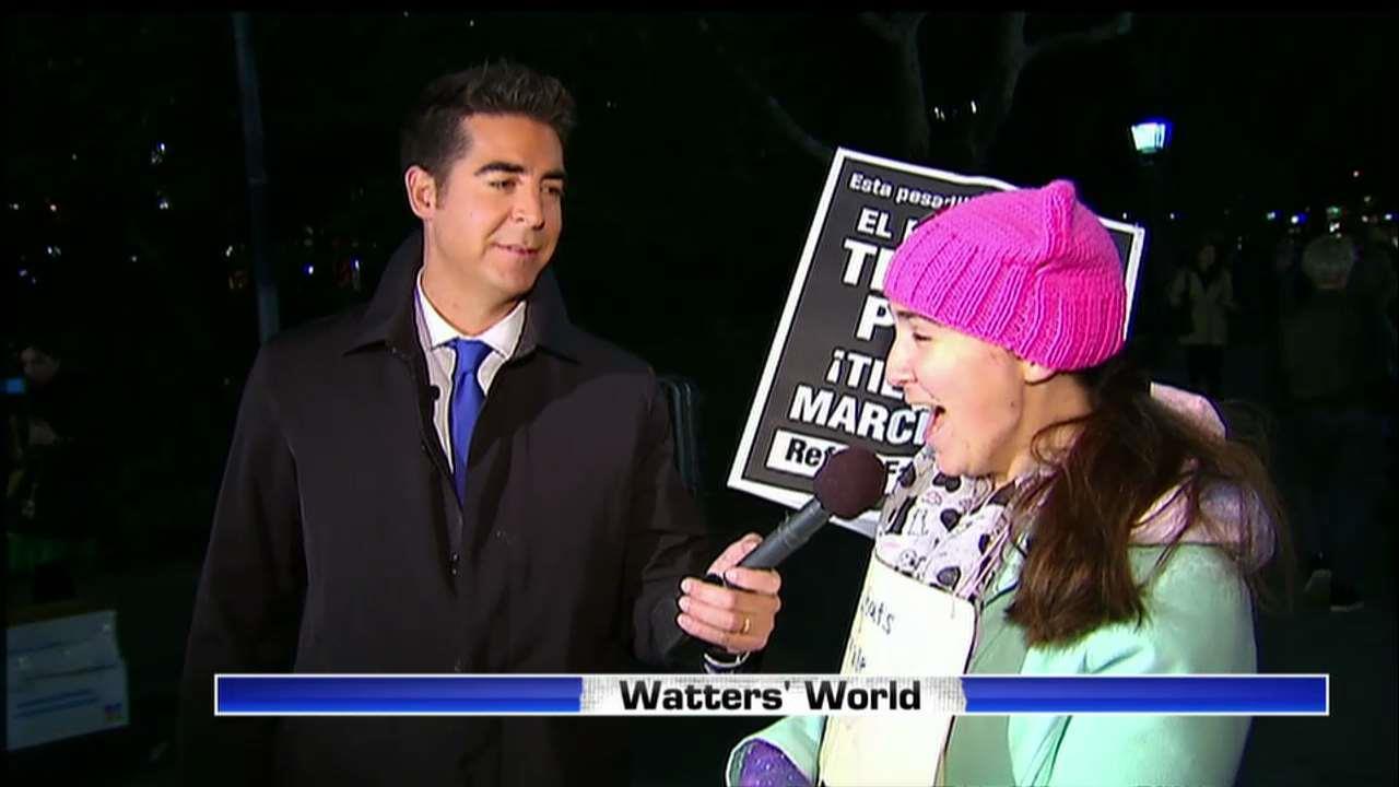 WATCH: Watters Crashes Liberal 'Scream at the Sky' Event | Fox News Video