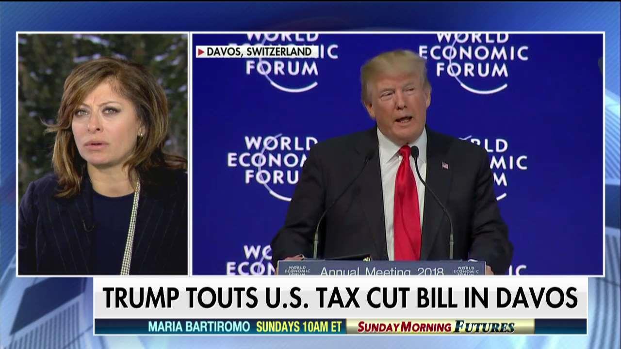 Maria Bartiromo on Trump's Davos address. | Fox News Video