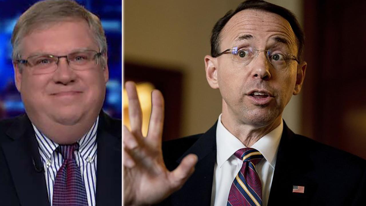 Ex-DOJ attorney: Rosenstein should have already been fired | Fox News