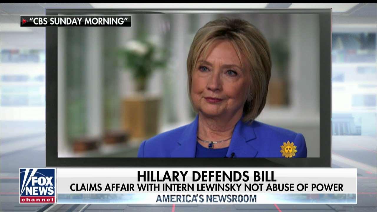Hillary Clinton: Husband's Affair With Monica Lewinsky Wasn't An Abuse ...