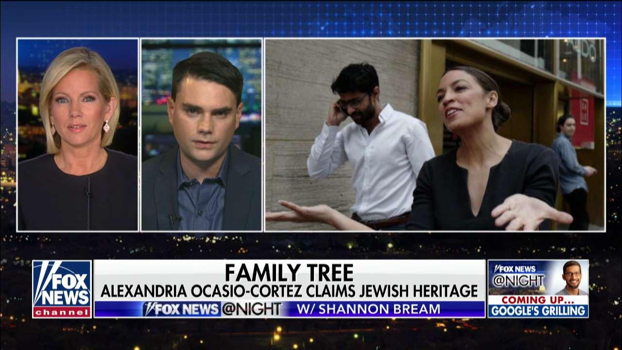 Ben Shapiro Questions Ocasio-Cortez's Claim of Jewish Heritage | Fox ...