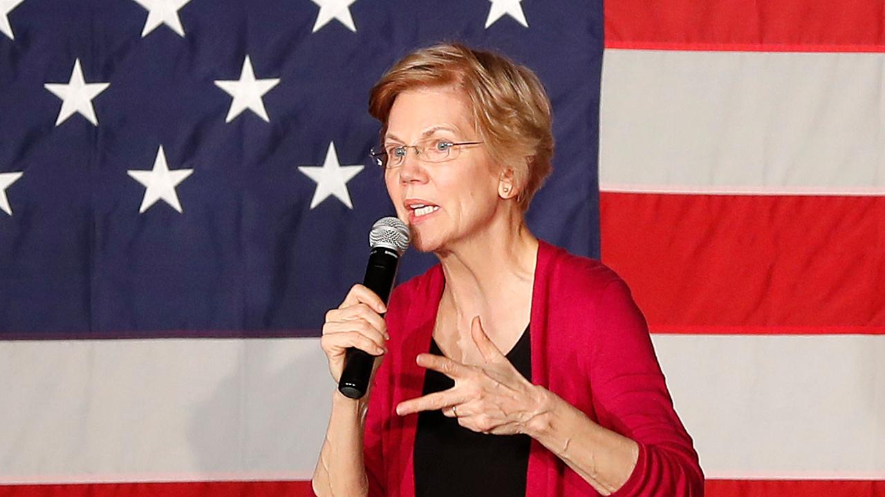 Senator Elizabeth Warren holds campaign events in Iowa | Fox News Video