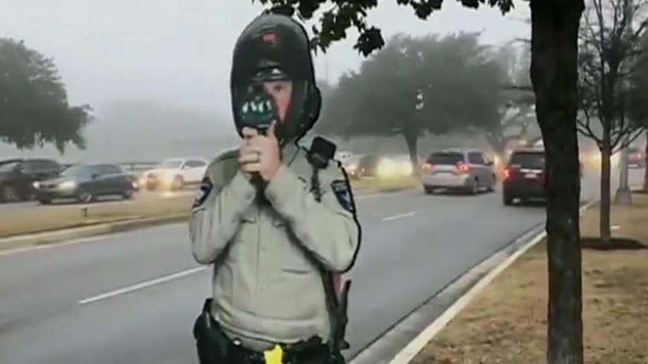 Cardboard cops? Texas county hopes decoy deputies posing with radar ...