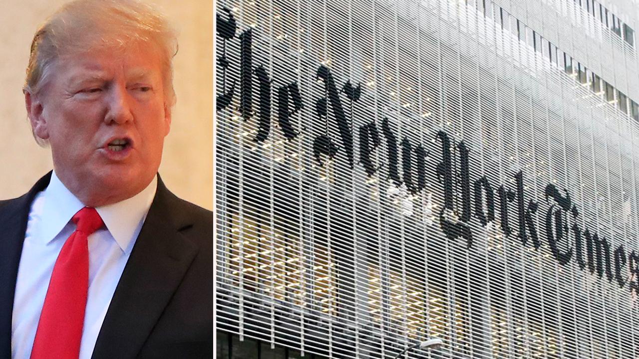 Trump meets with NYT, blasts NYT | Fox News Video
