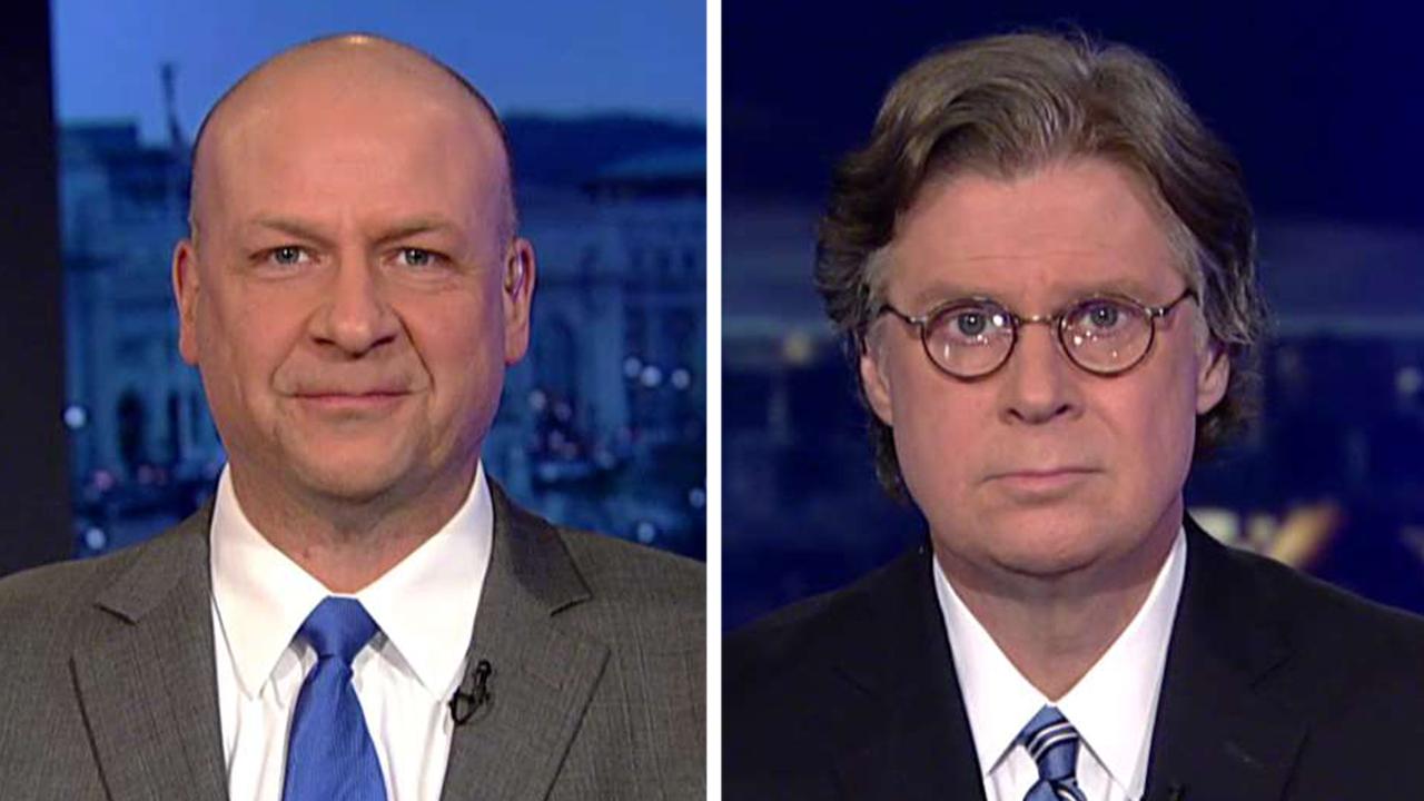 Trump 'back to brawling,' but national emergency may be 'risky move ...