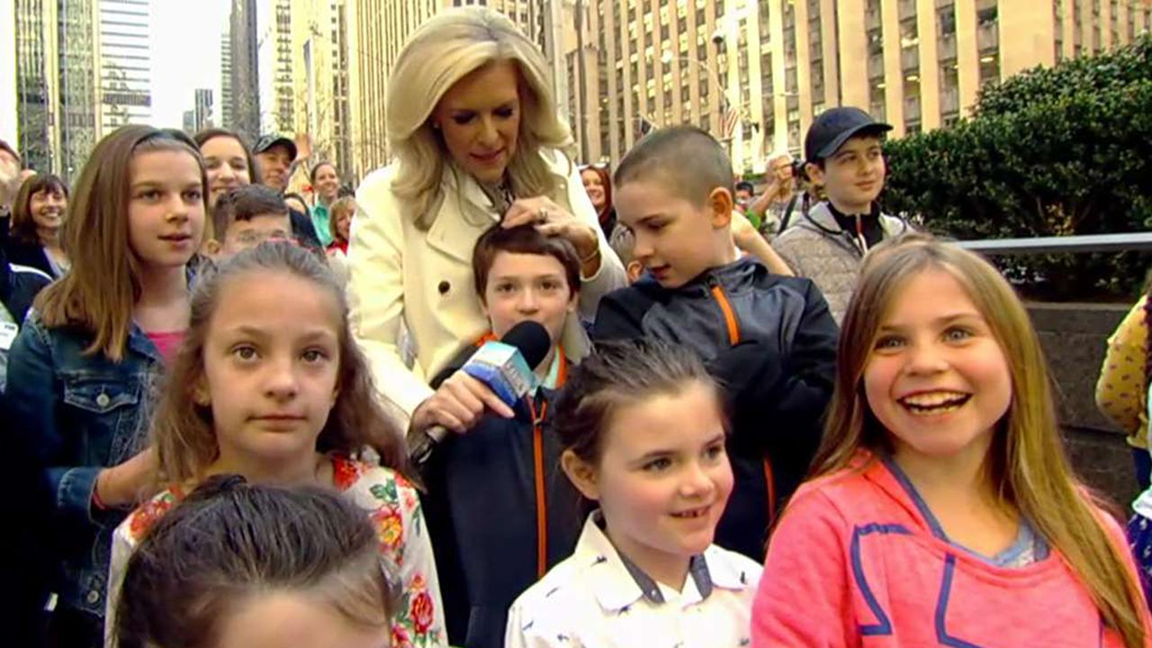 Janice Dean's kids deliver the weather forecast on Take Our Daughters ...