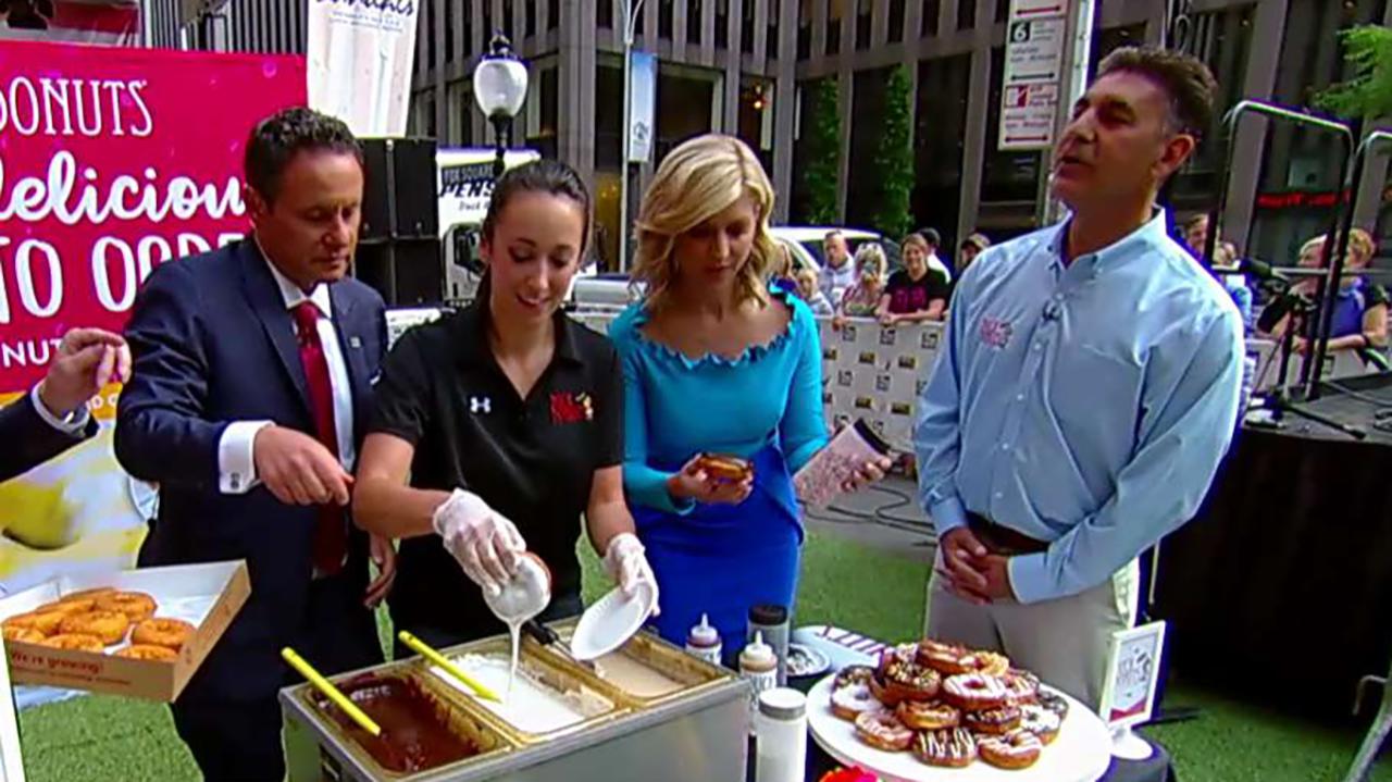 'Fox & Friends' celebrates National Donut Day | Fox News Video