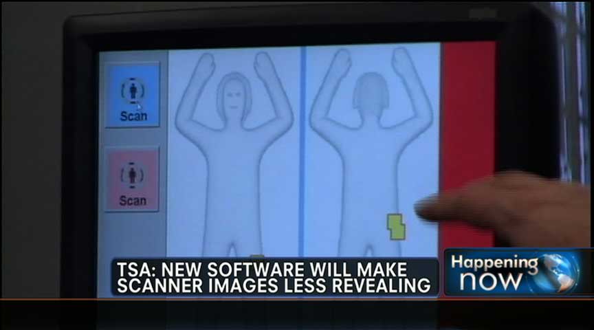 New Software Will Make TSA Scanner Images Less Revealing | Fox News Video