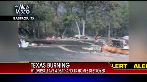 New Video Shows Wildfire Devastation in Bastrop, Texas | Fox News Video