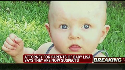Attorney: Baby Lisa's Parents Are Now Supsects in Her Disappearance ...