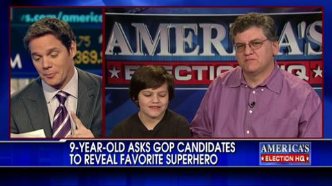 Thank You, Captain Obvious: Boy Who Asked Candidates Which Superhero ...